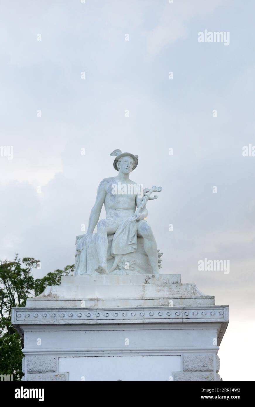 Mercury by C.C. Peters sculpture on the gate to the Inner harbour at ...