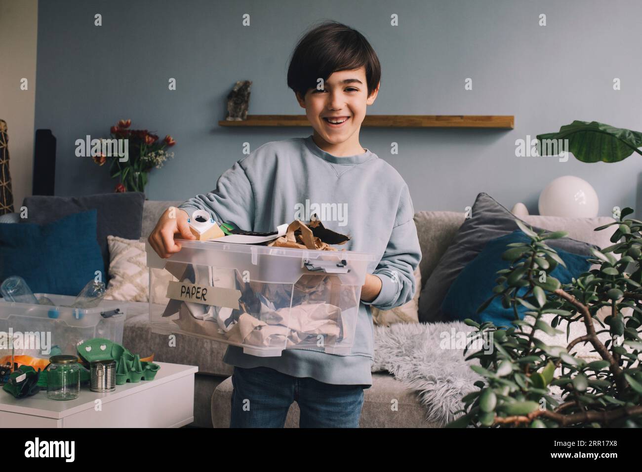 Home recycling container hi-res stock photography and images - Alamy