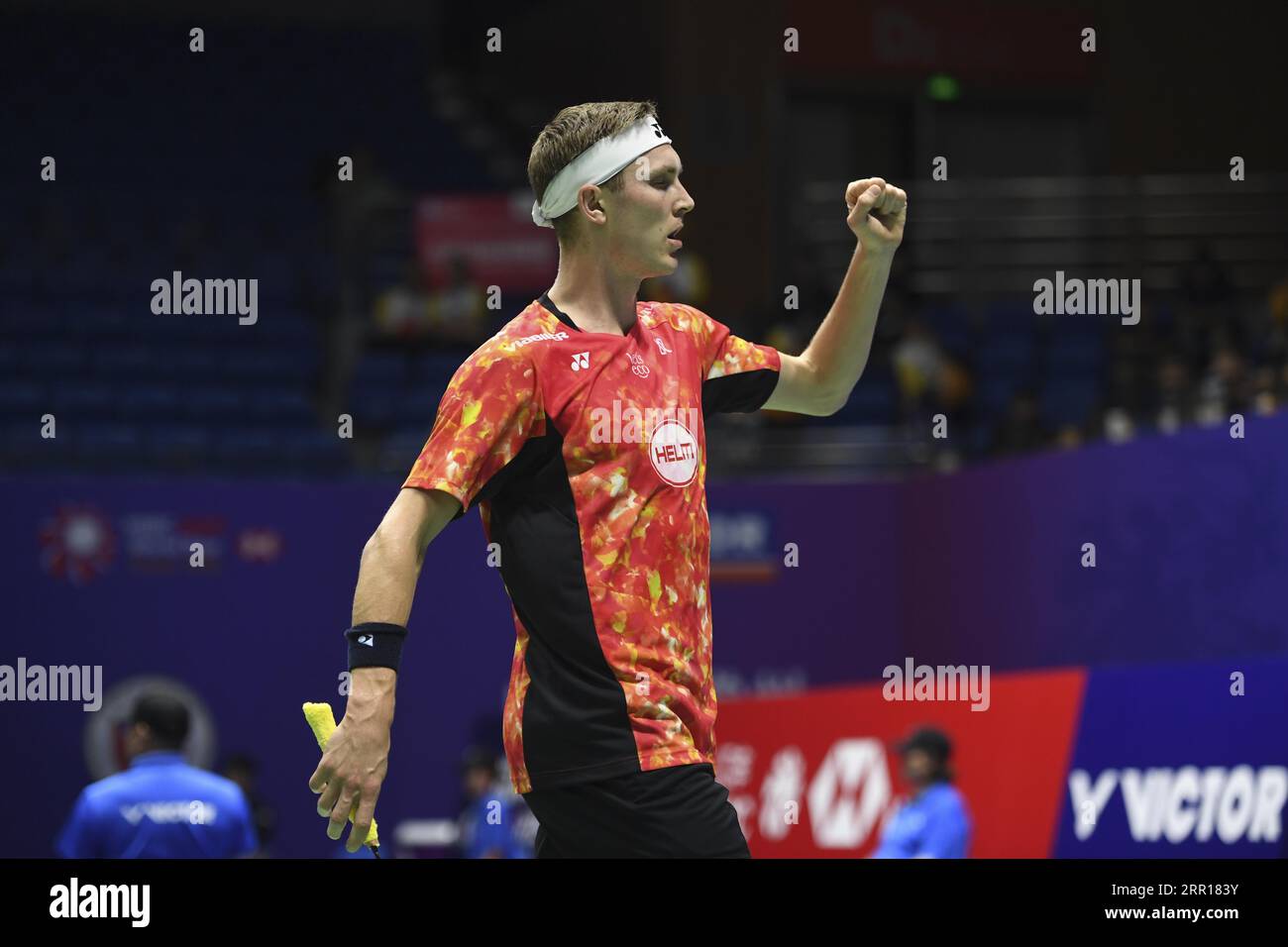 Danish badminton player Viktor Axelsen defeats Indonesian professional ...