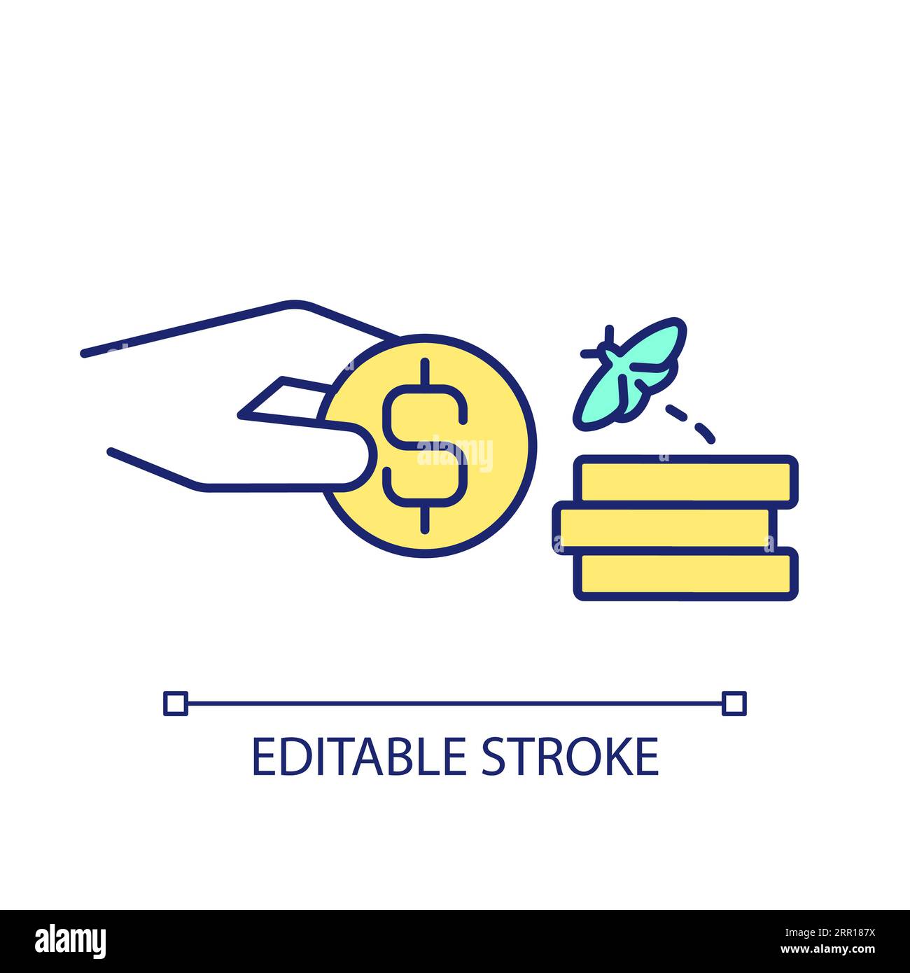 Additional payment Stock Vector Images - Alamy