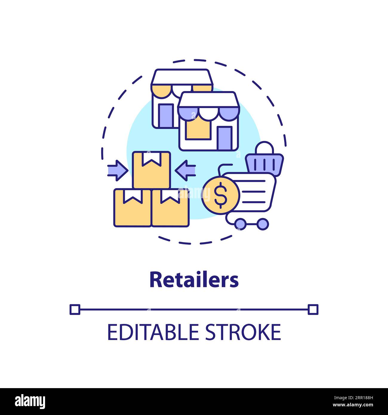 Retailers business Stock Vector Images - Alamy
