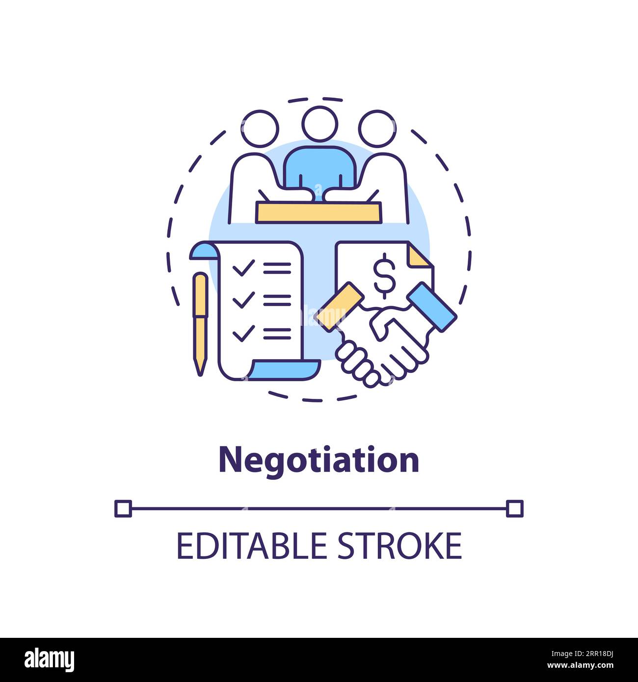 Negotiation process hi-res stock photography and images - Alamy