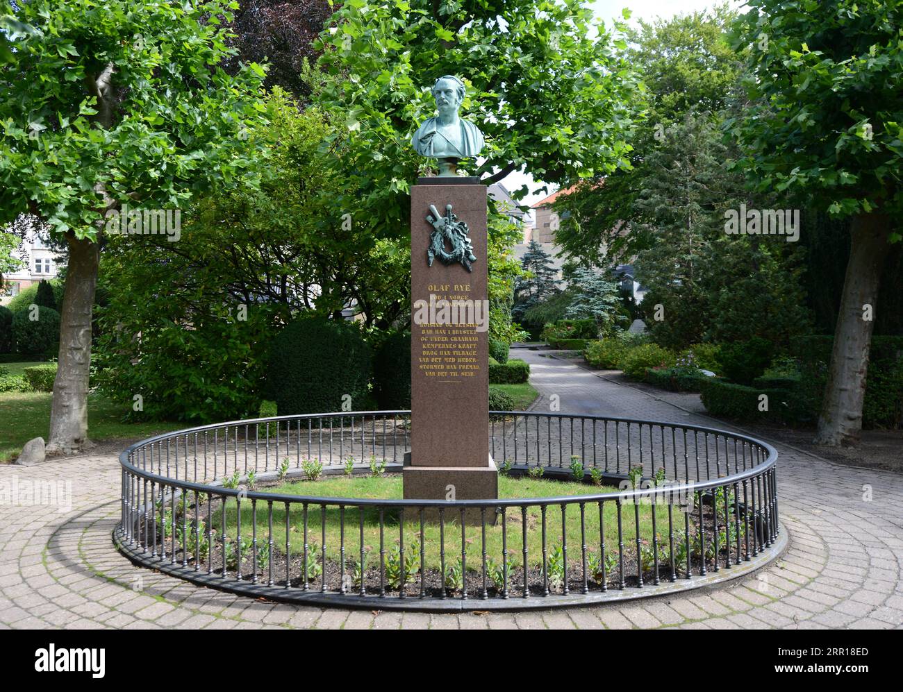 Cemetery of Holmen, Copenhagen, Denmark Stock Photo - Alamy