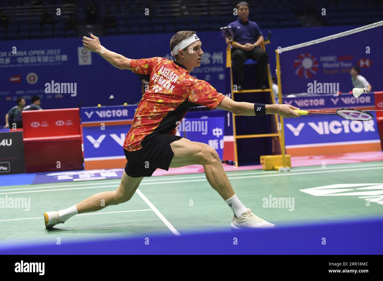 Danish badminton player Viktor Axelsen defeats Indonesian professional ...