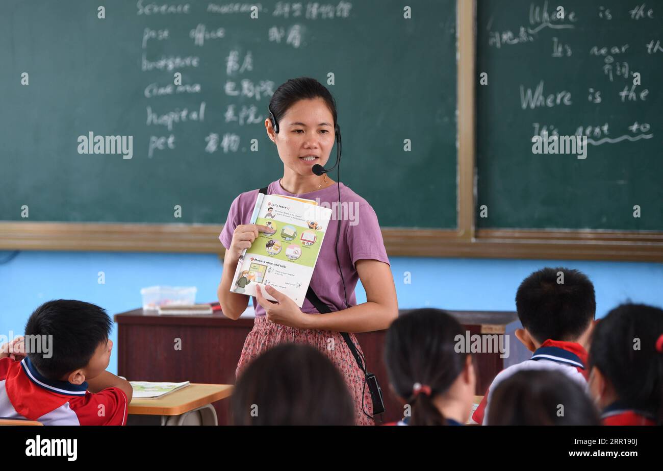 Village teachercn hi-res stock photography and images - Alamy