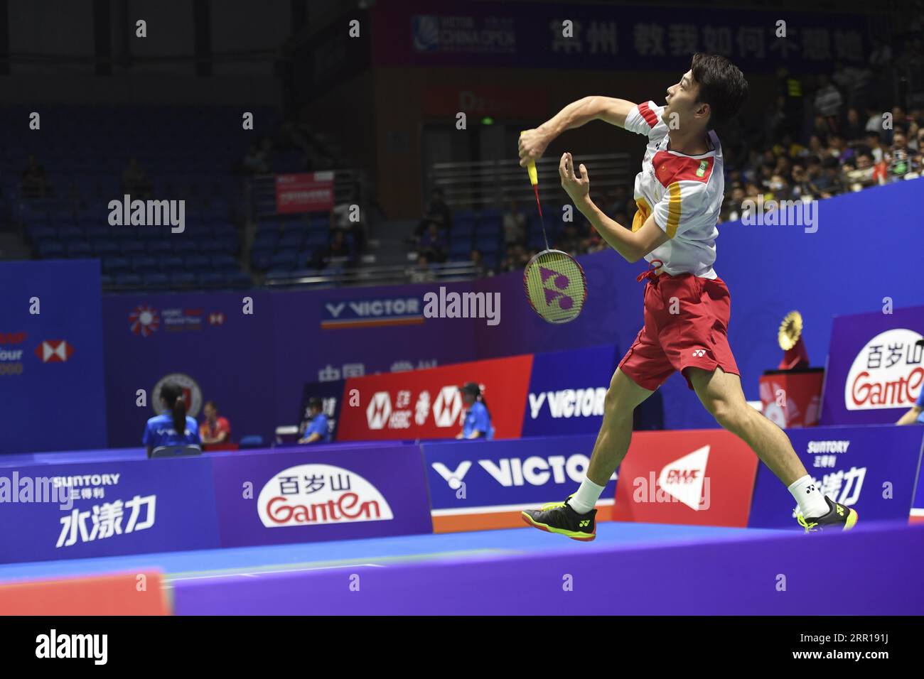 Chinese badminton players Liang Weikeng, Wang Chang defeat Indonesian ...