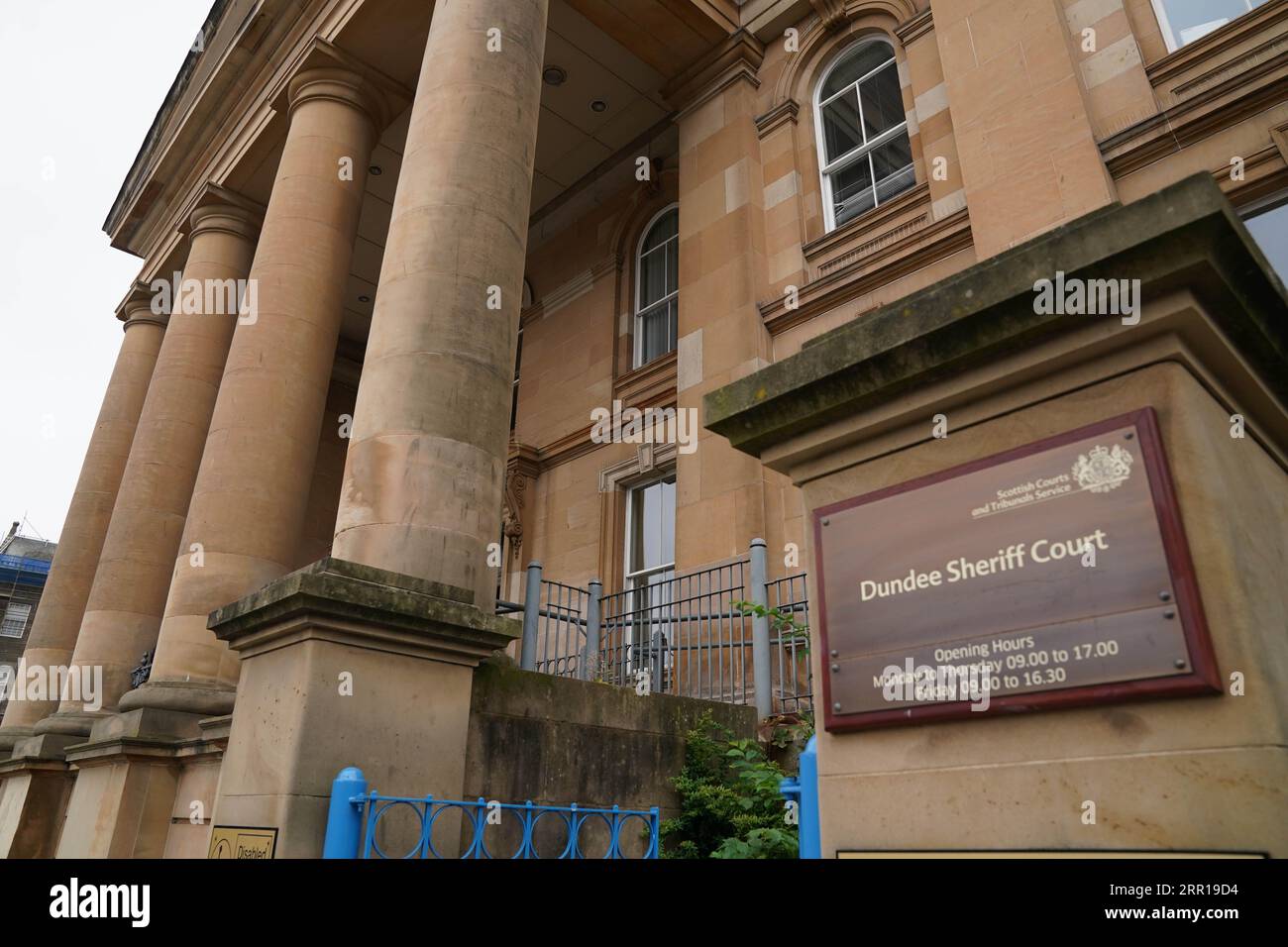 Dundee Sheriff Court, where footballer Leigh Griffiths is to be ...