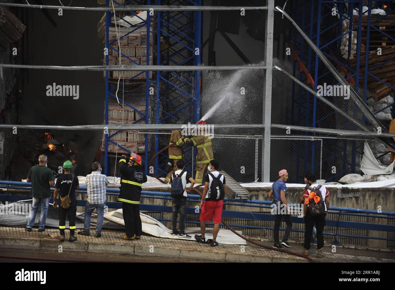 Newslebanon beirut fire hi-res stock photography and images - Alamy