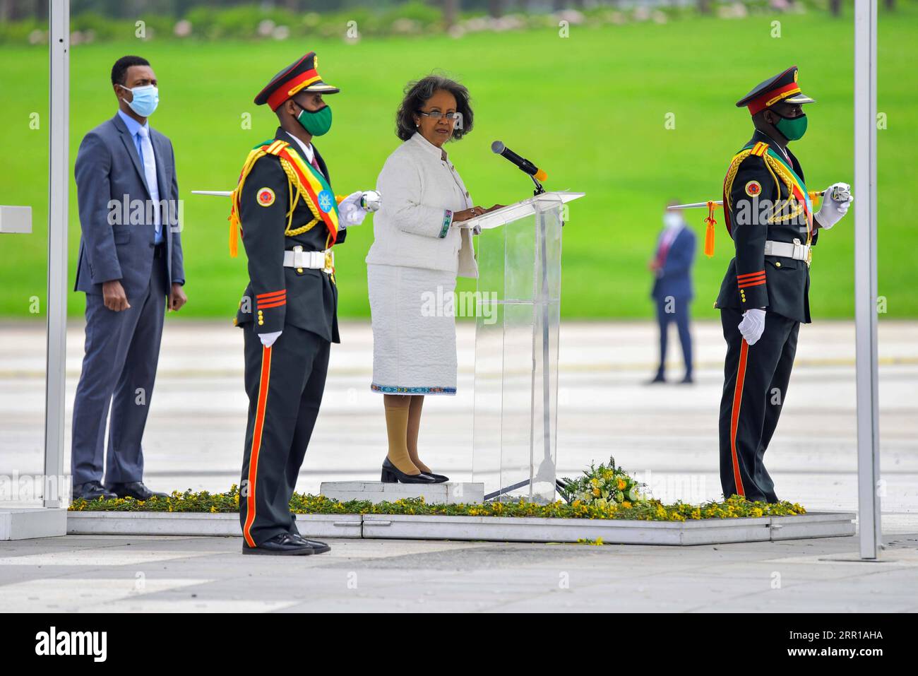 Ethiopian president sahle work zewde hi-res stock photography and ...