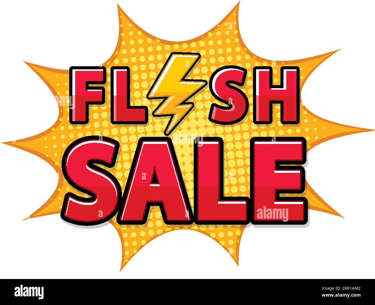 Eye catching advertising sign Stock Vector Images - Alamy