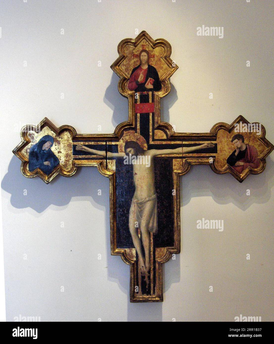 Painted Cross between circa 1300 and circa 1305 by Giovanni da Rimini ...