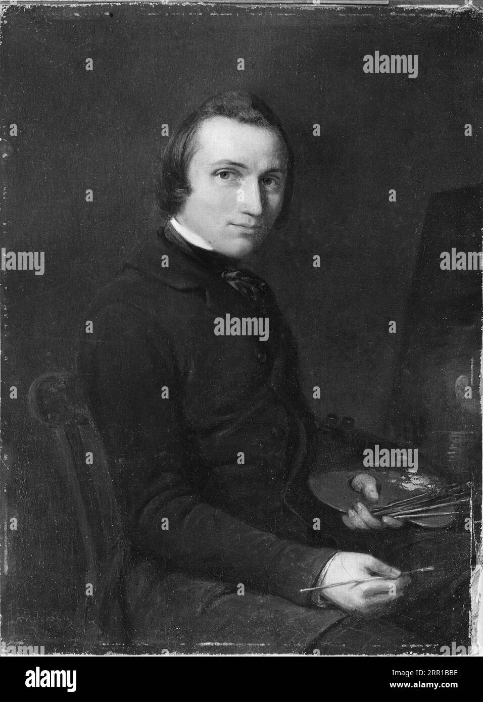 Marcus Larson (1825-1864), artist, married to Adelaide Roos 1849 by ...