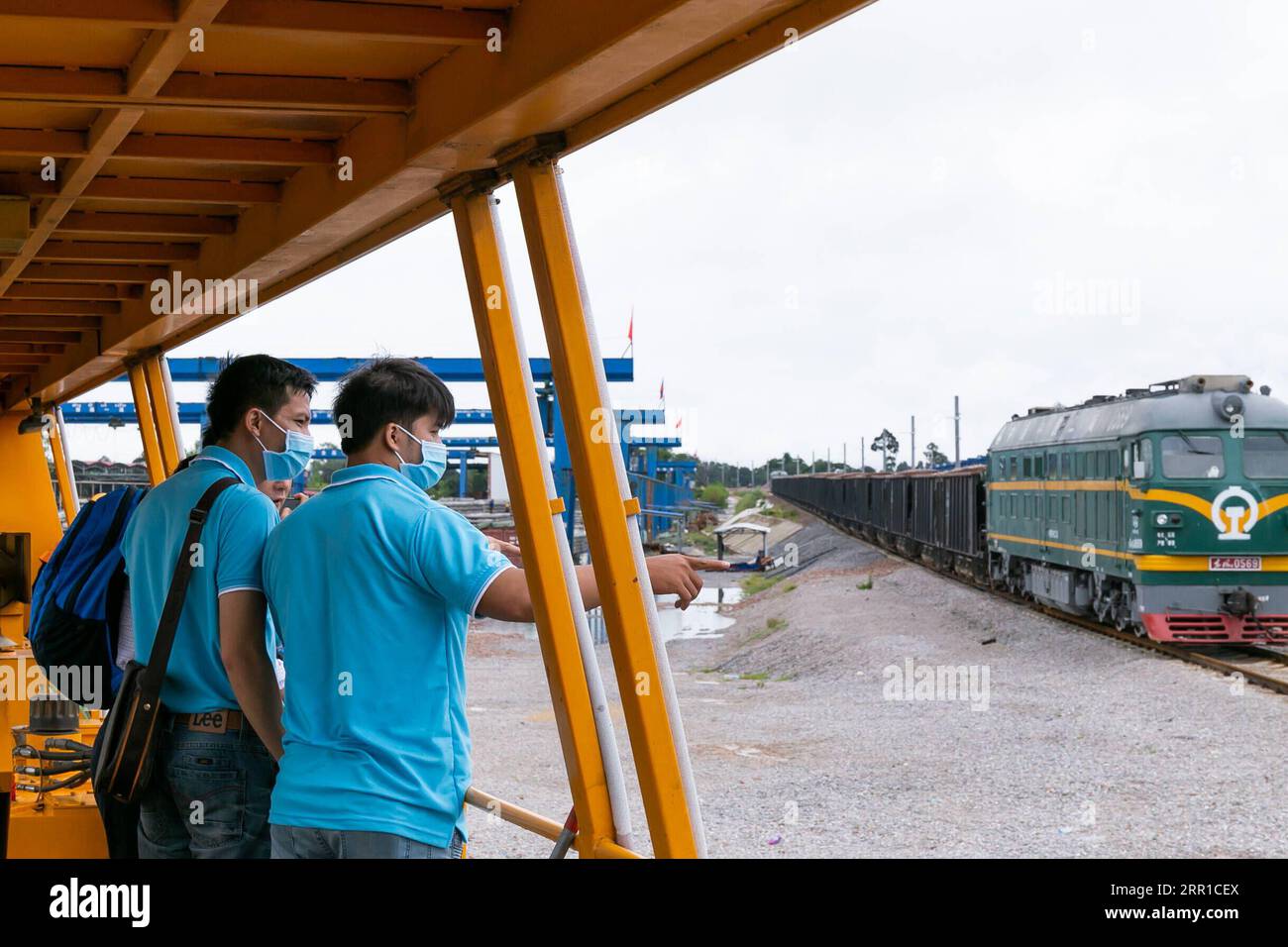 Laos vientiane china railway hi-res stock photography and images - Alamy