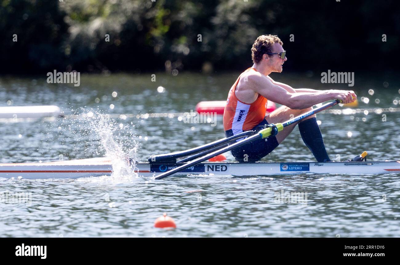 PARIS - France, 06/09/2023, BELGRADE - Simon van Dorp in action during ...