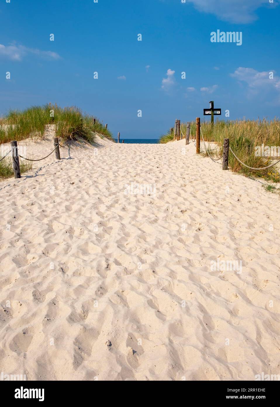 Baltic sea beach path hi-res stock photography and images - Alamy