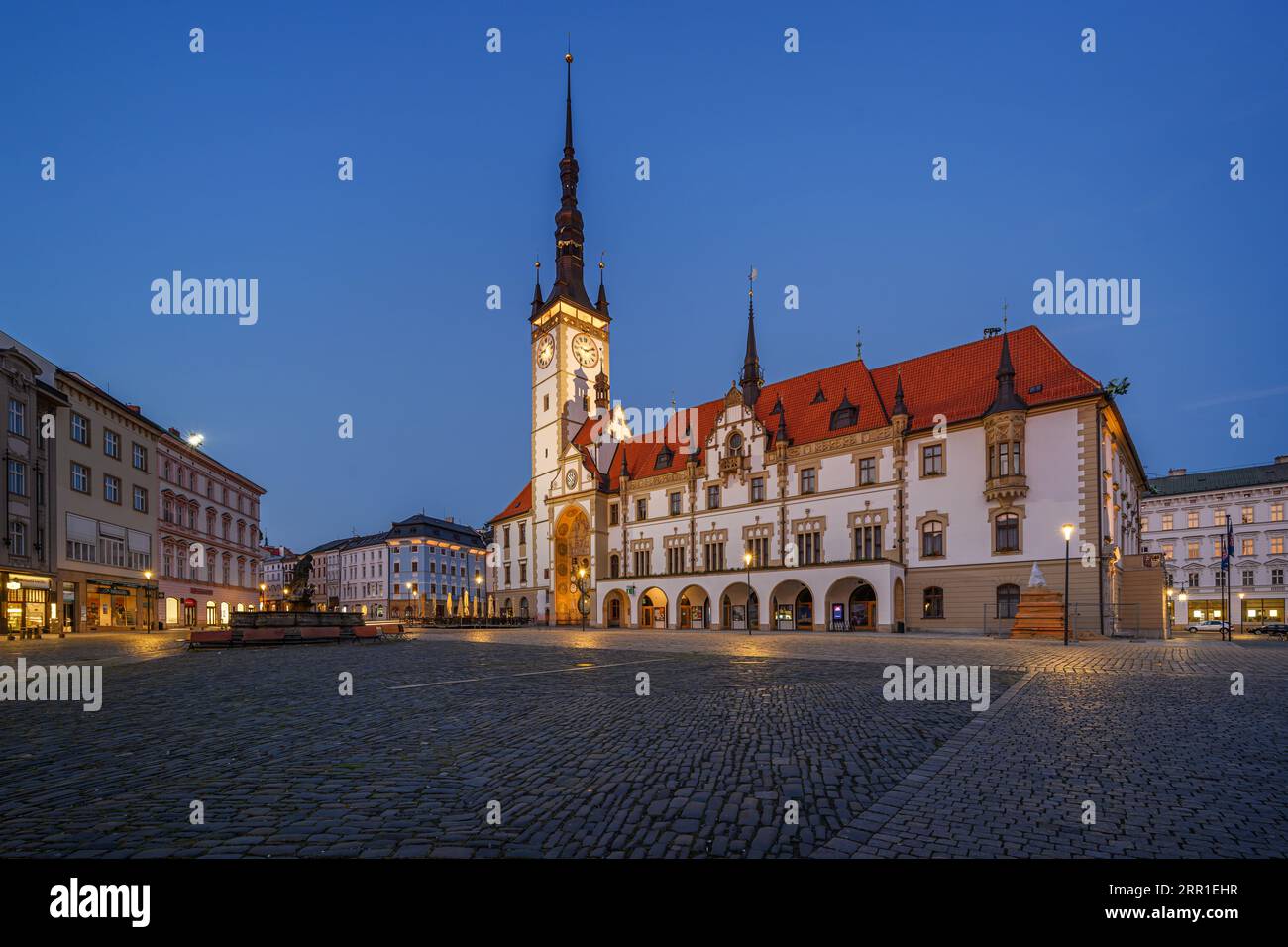 Town hall in Olomouc, Czech Republic Stock Photo - Alamy