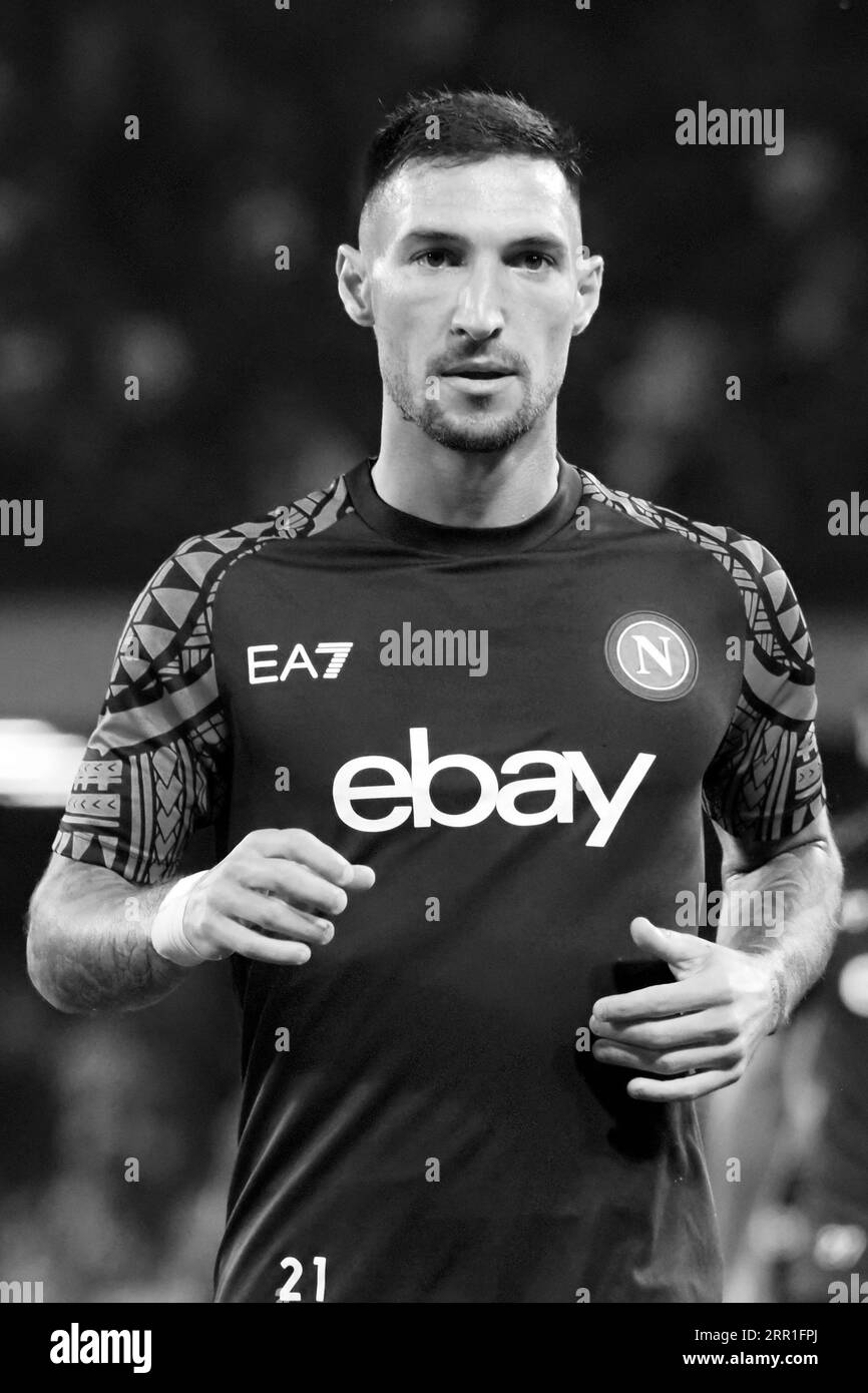 Matteo politano of napoli Black and White Stock Photos & Images - Alamy