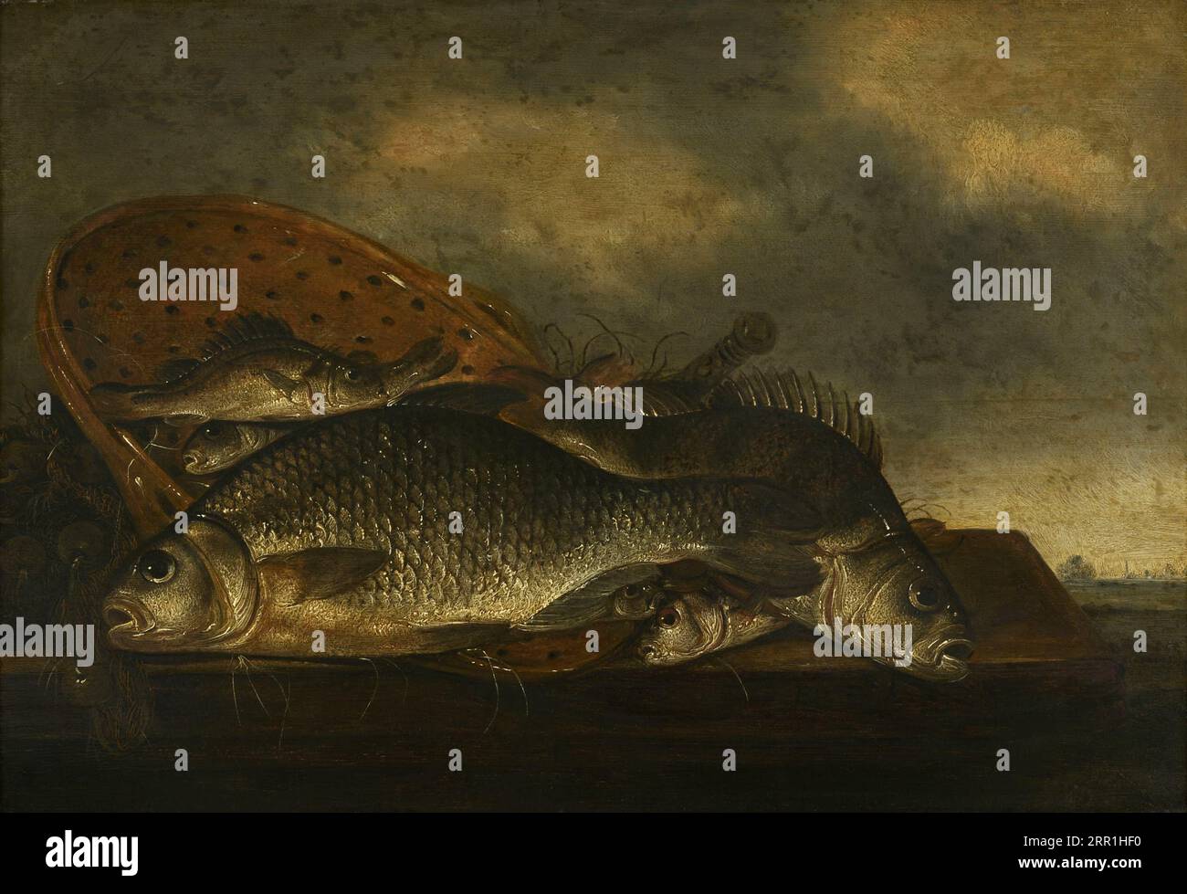 Visstilleven by Pieter de Putter Stock Photo - Alamy