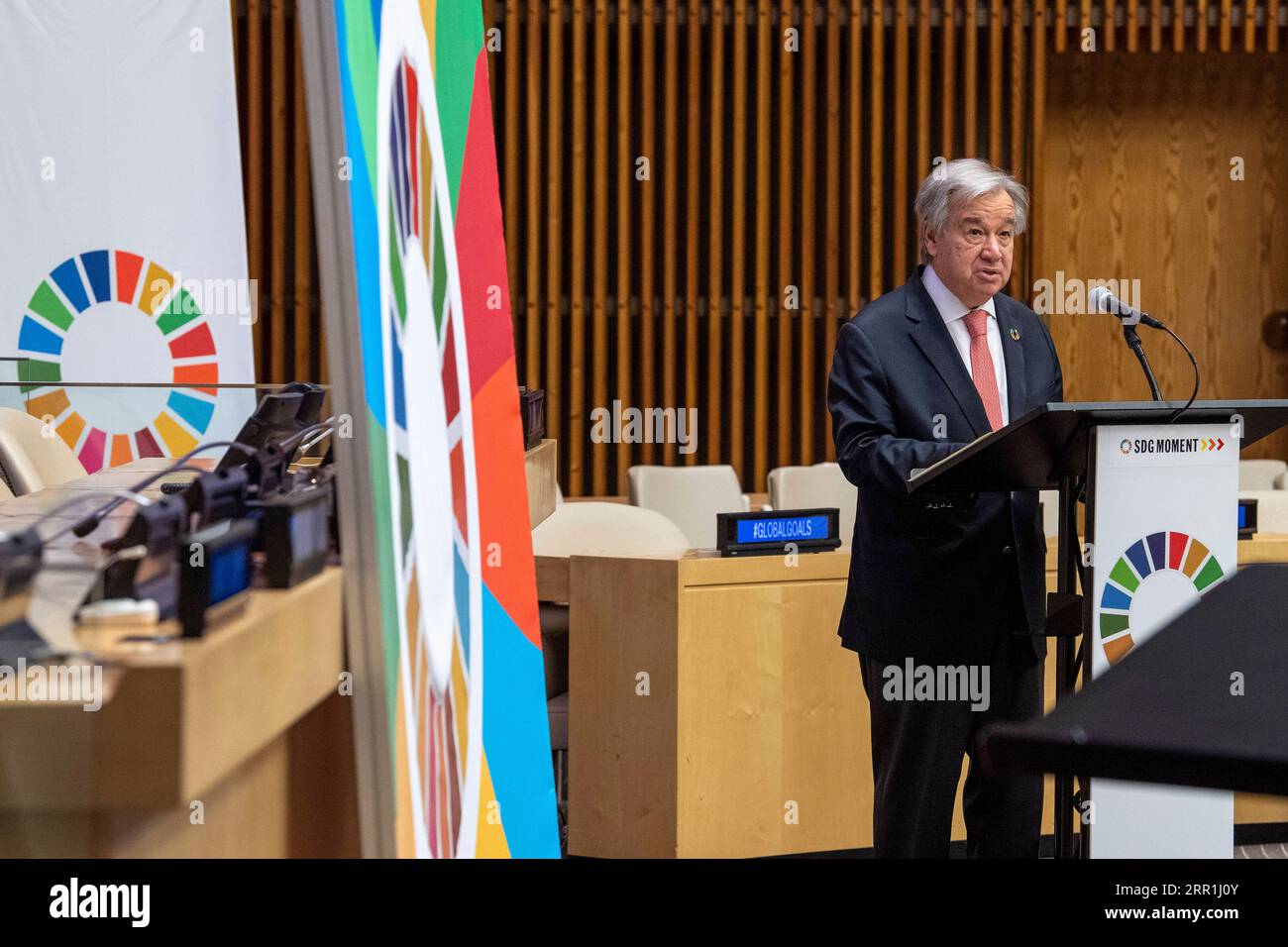 200918 -- UNITED NATIONS, Sept. 18, 2020 -- United Nations Secretary ...