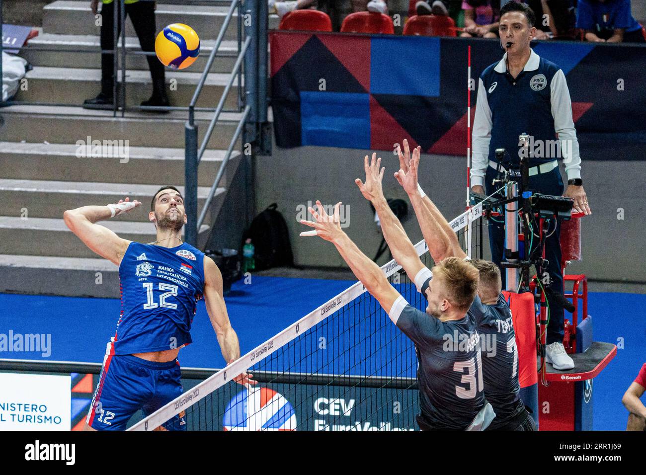 Ancona, Italy. 04th Sep, 2023. Peric Pavle (SRB) in action during 2023 ...
