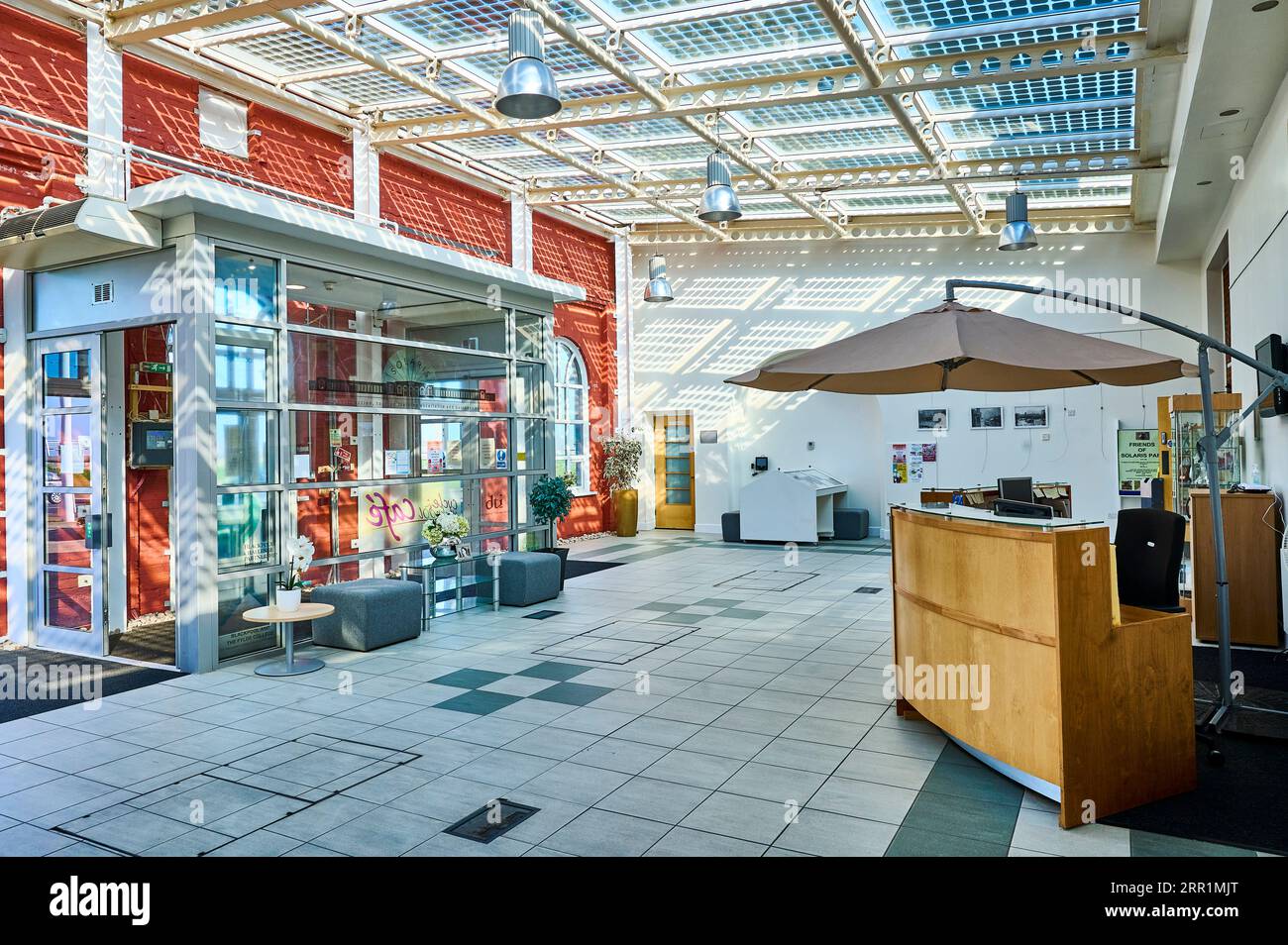 Entrance to the Solaris business and conference centre,Blackpool Stock ...