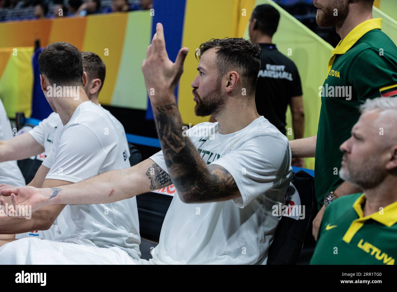Manila, Philippines. 05th Sep, 2023. Donatas Motiejunas of Lithuania ...