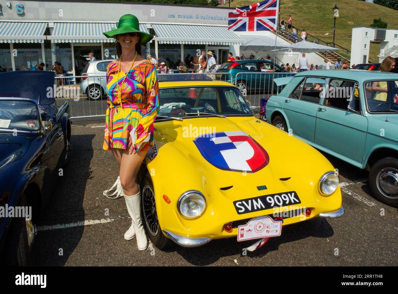 TVR Vixen S3 sports car on show in Southend on Sea, Essex, UK. 1971 ...