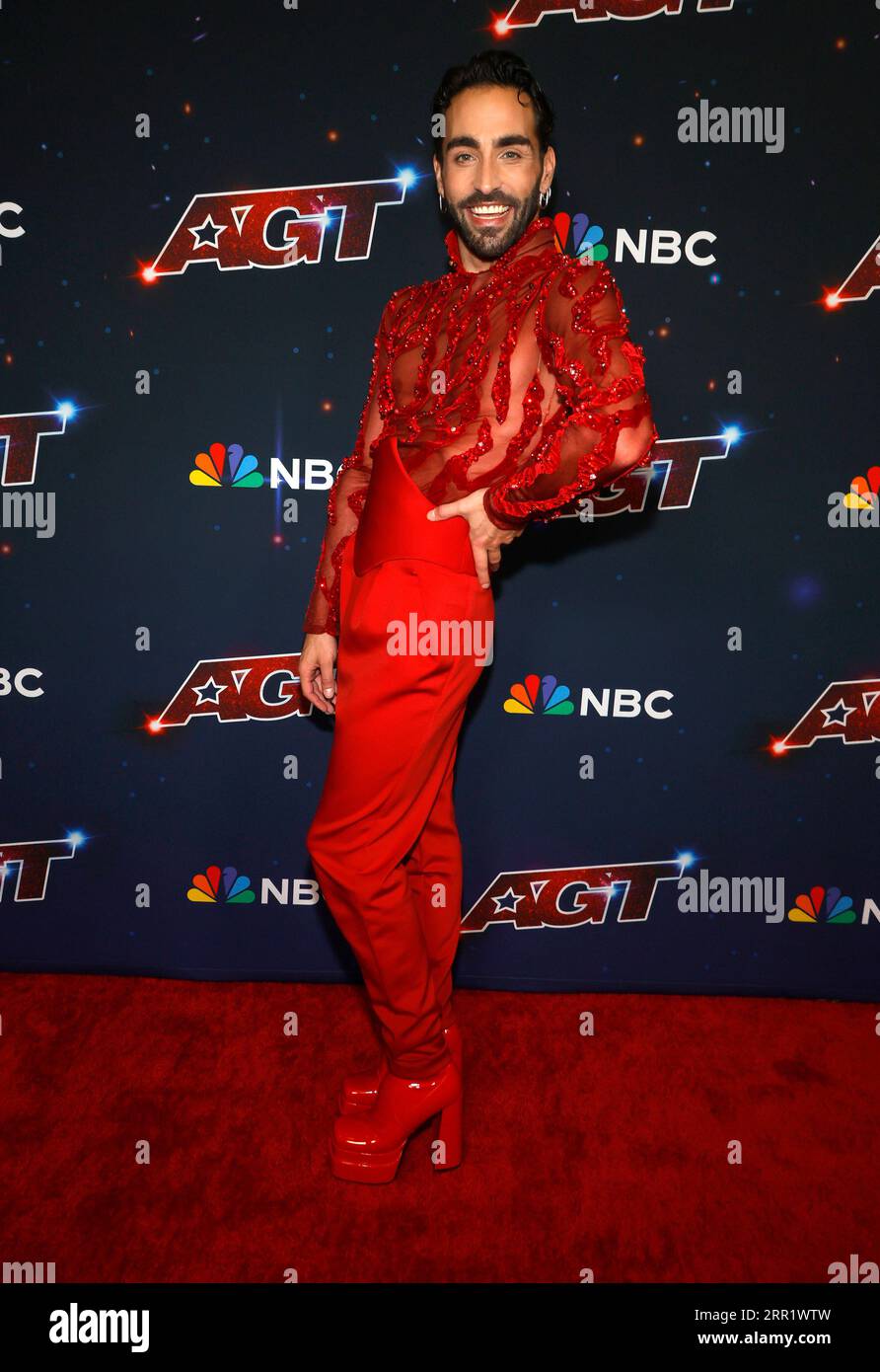 Pasadena, Ca. 5th Sep, 2023. Herwan Legaillard at Season 18 America's Got Talent red carpet Live ...