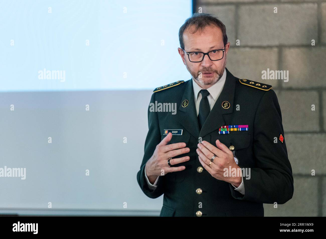 Heverlee, Belgium. 06th Sep, 2023. Lieutenant-General (***) Thierry ...