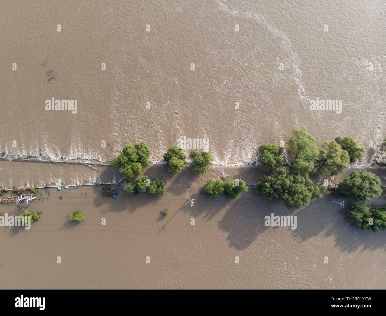 200925 -- HARBIN, Sept. 25, 2020 -- Aerial photo taken on Sept. 25 ...