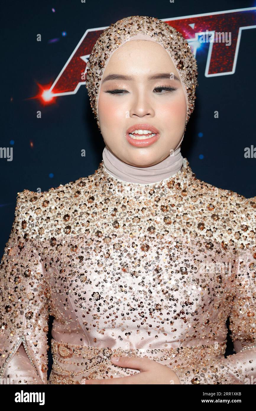 Pasadena, Ca. 5th Sep, 2023. Putri Ariani at Season 18 America's Got Talent red carpet Live Show ...