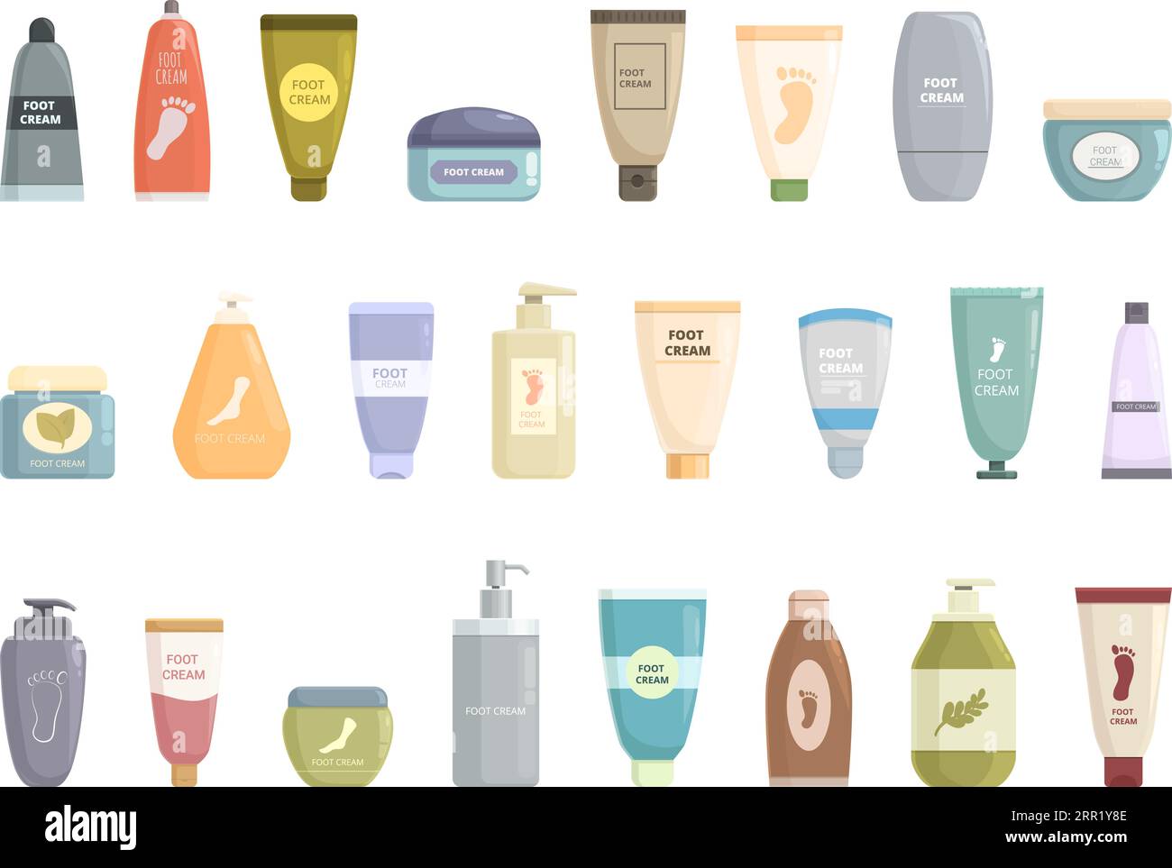 Foot cream woman Cut Out Stock Images & Pictures - Alamy