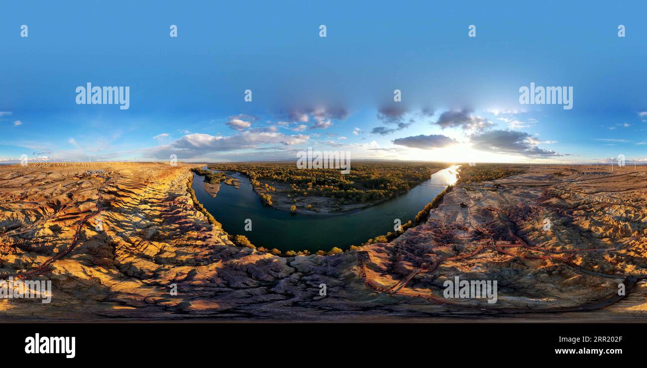 Aerial of irtysh river hi-res stock photography and images - Alamy