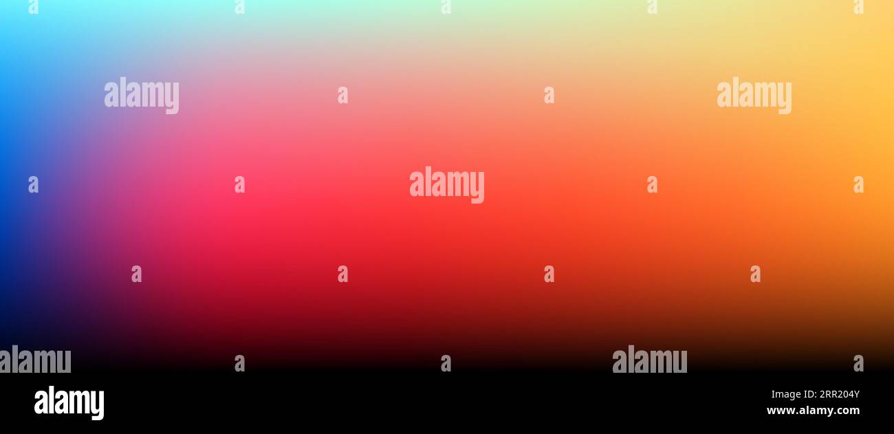 wide blurry colorful gradient background design with smooth texture ...