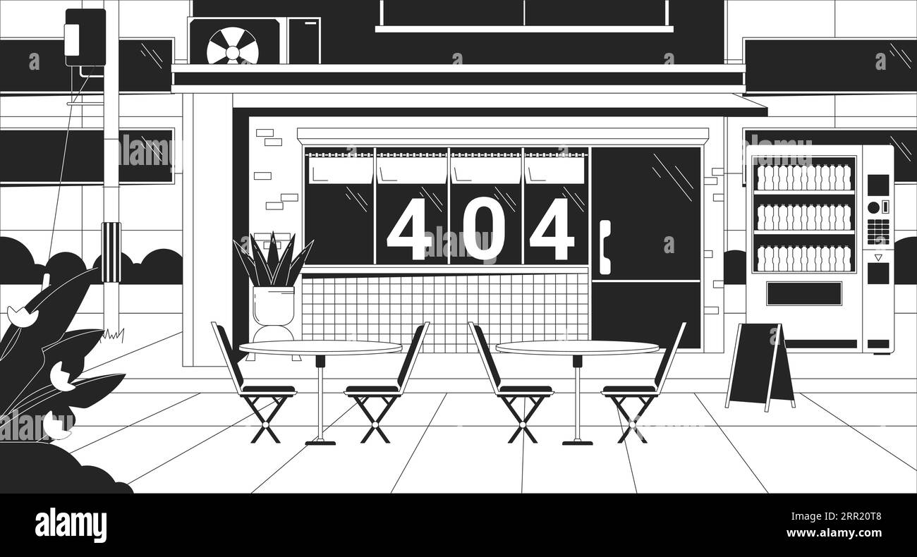 Vending machine at night Stock Vector Images - Alamy