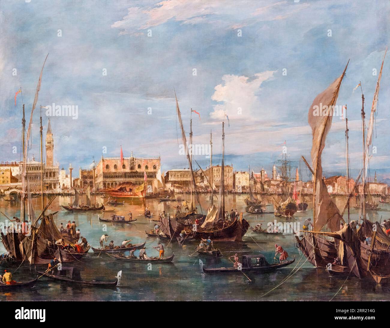 Francesco Guardi, Venice from the Bacino di San Marco, landscape ...