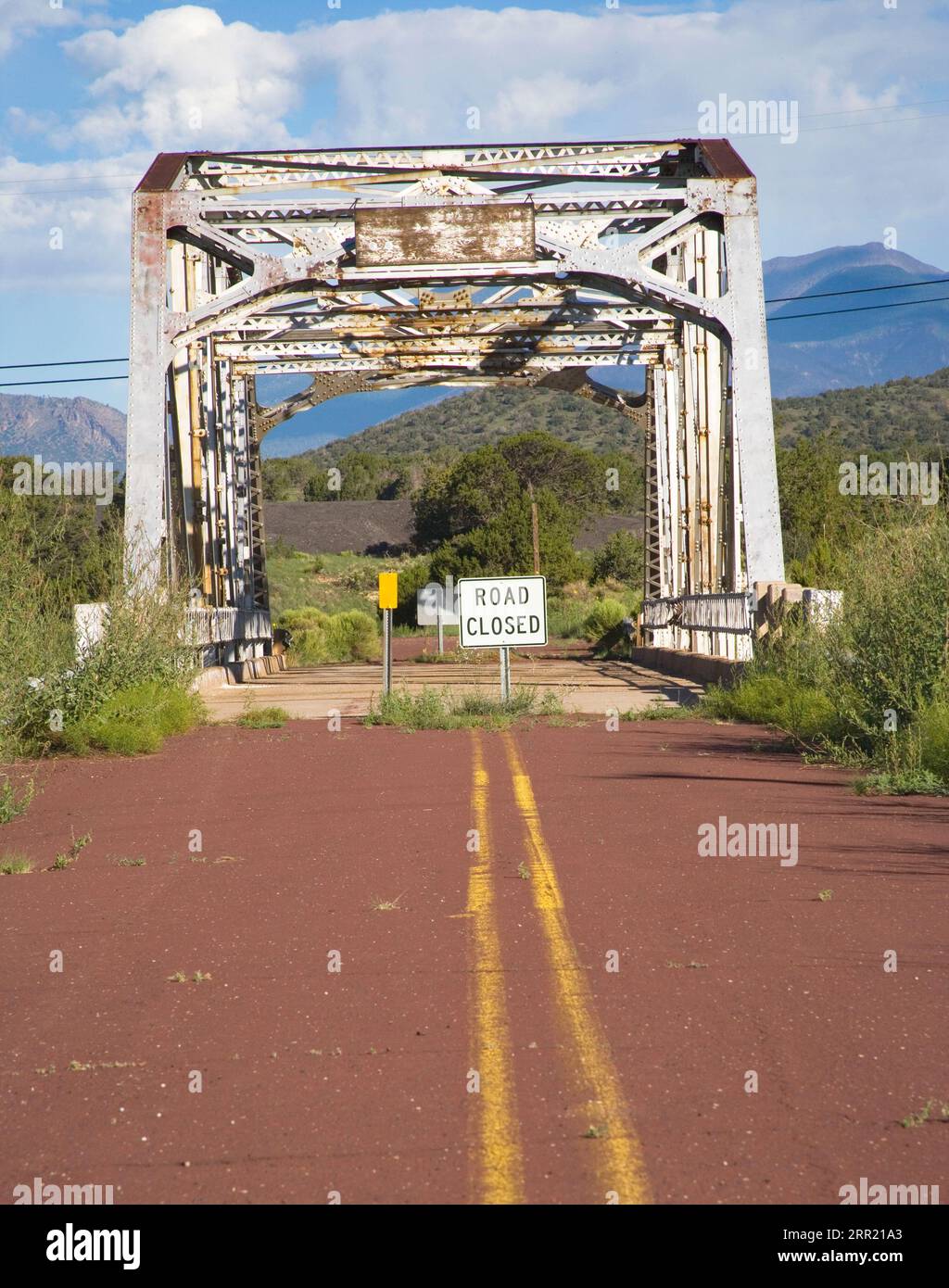 winona disused route 66 bridge on the old route of the mother road ...