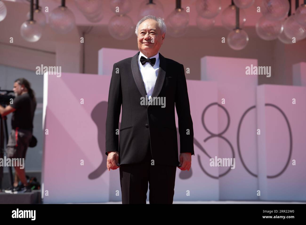 Director Ang Lee attend a red carpet for the Golden Lion For Lifetime ...