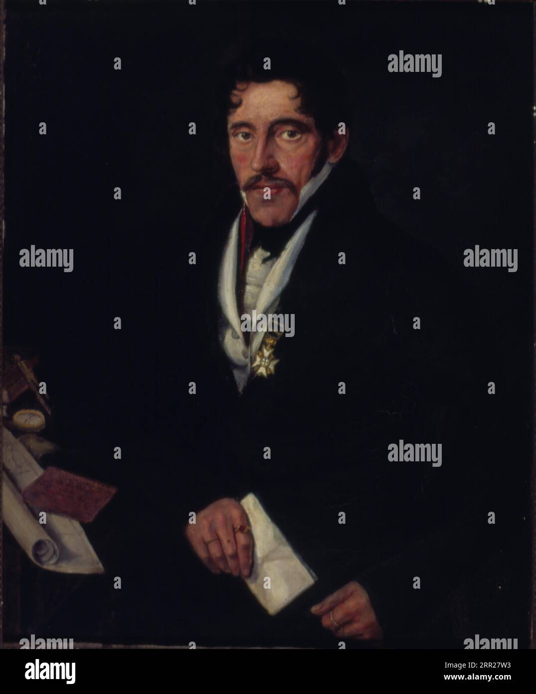 Retrato de Wilhelm Ludwig Von Eschwege (Barão Guilherme de Eschwege ...