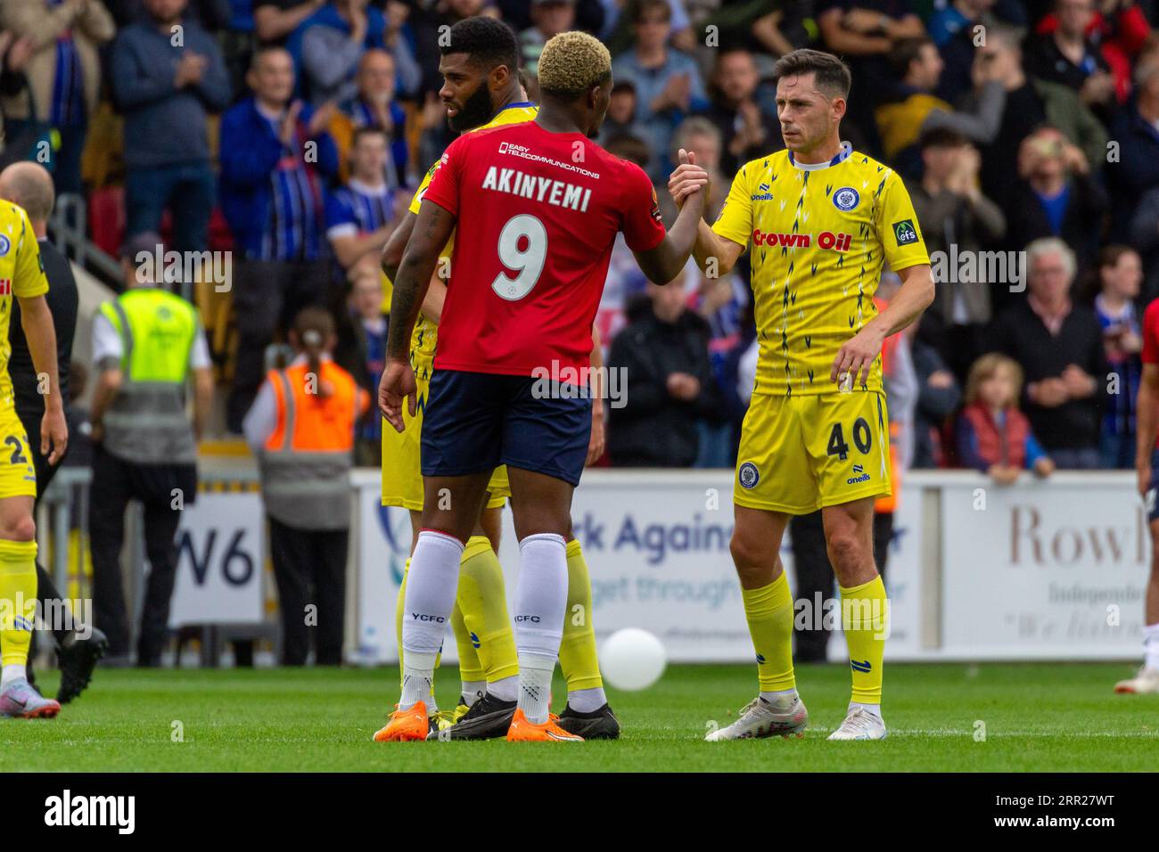 York, United Kingdom, 28 August 2023, Dipo Akinyemi, Ian Henderson at ...