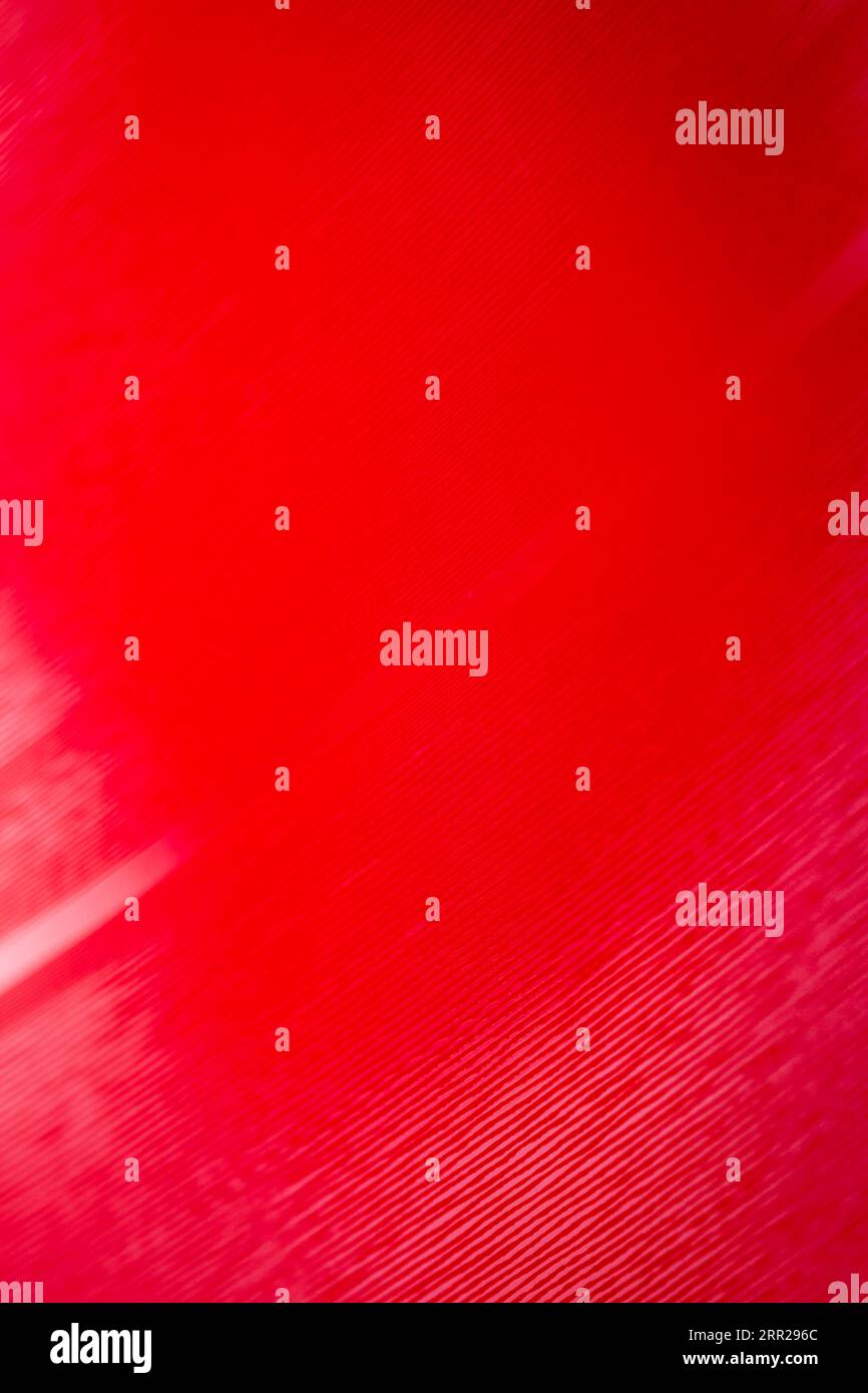 Macro shot of red color vinyl record. Surface of an old vinyl record ...