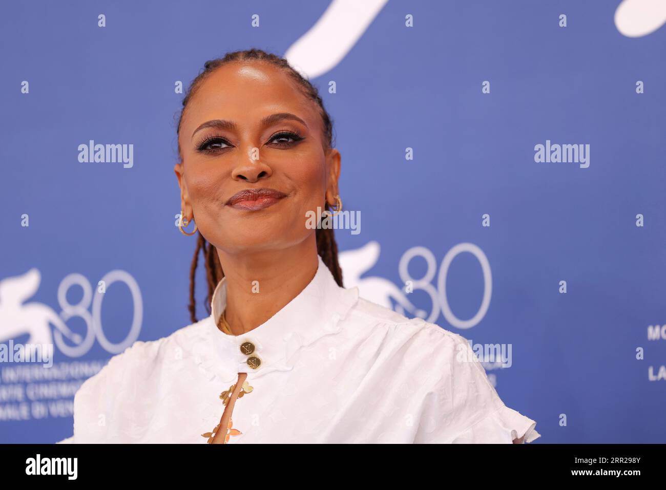 Director Ava Duvernay poses for photographers at the photo call for the film 'Origin' during the ...