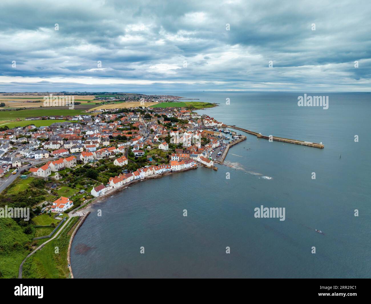 Aerial fife hi-res stock photography and images - Alamy