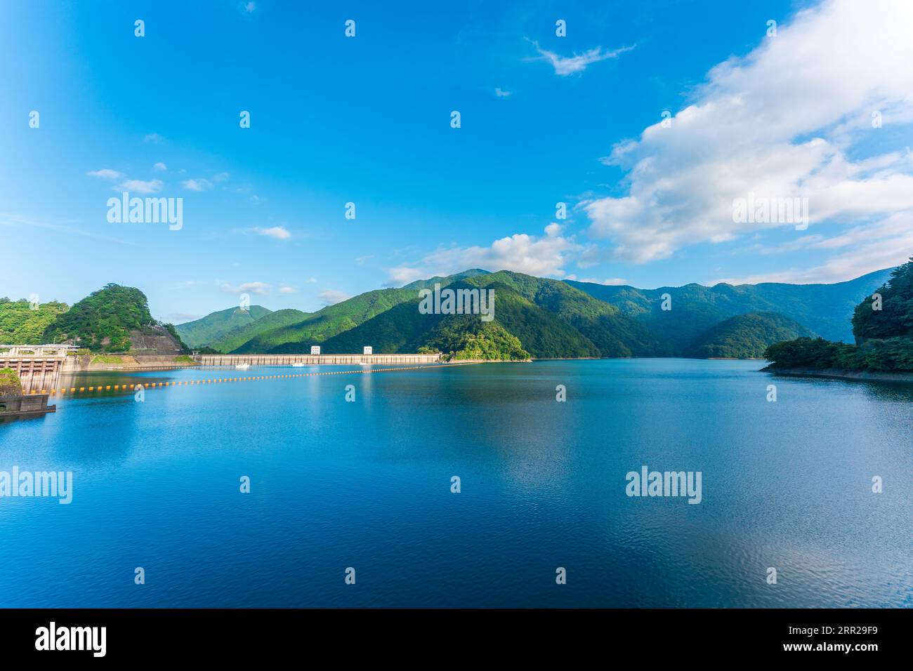 Japan lake Okutama in Summer Stock Photo - Alamy