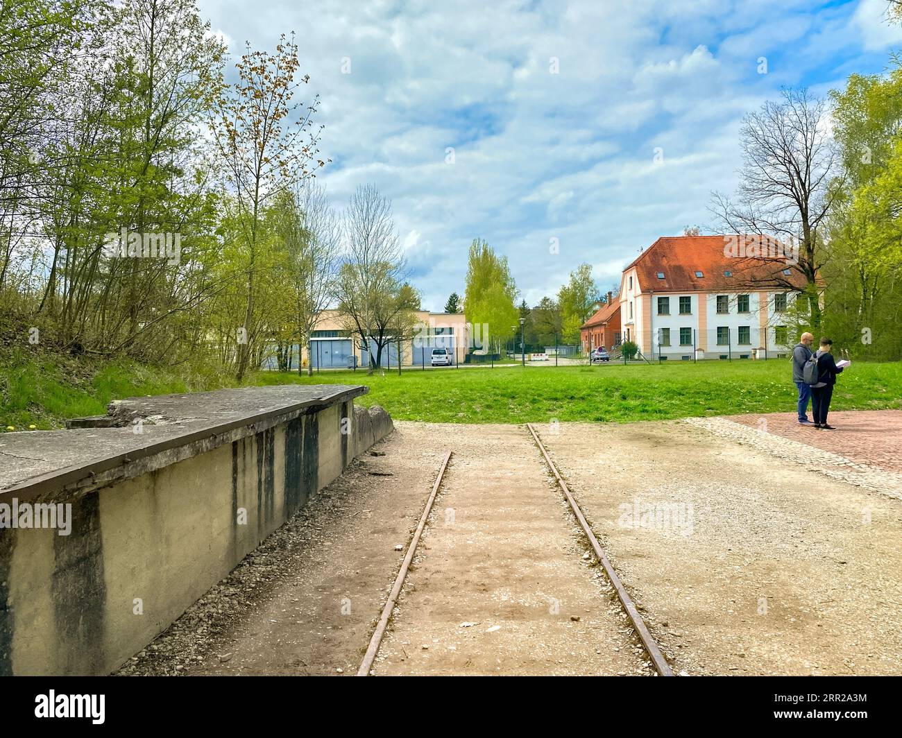 Dachau concentration camp train hi-res stock photography and images - Alamy