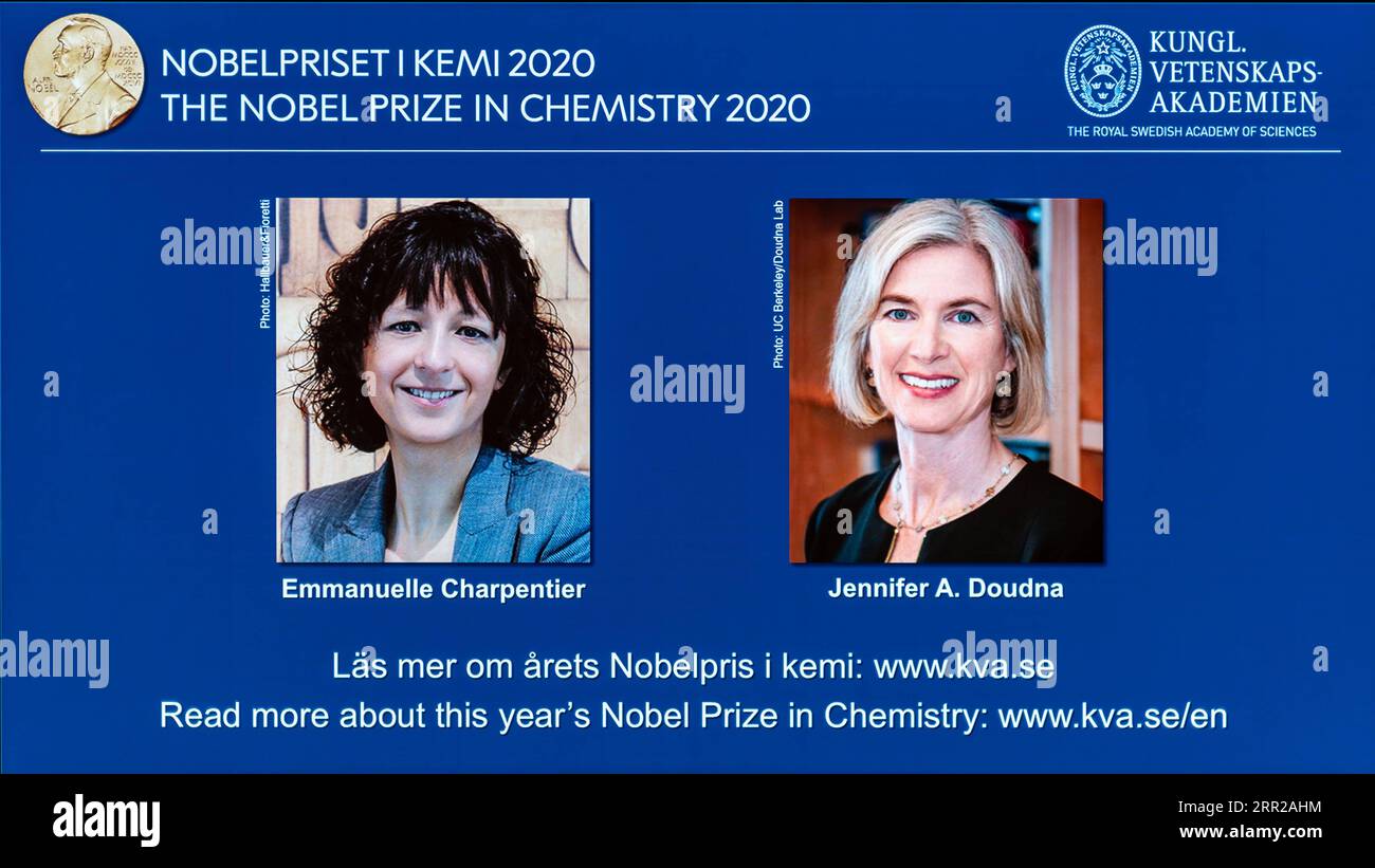 Jennifer doudna emmanuelle charpentier hi-res stock photography and images - Alamy