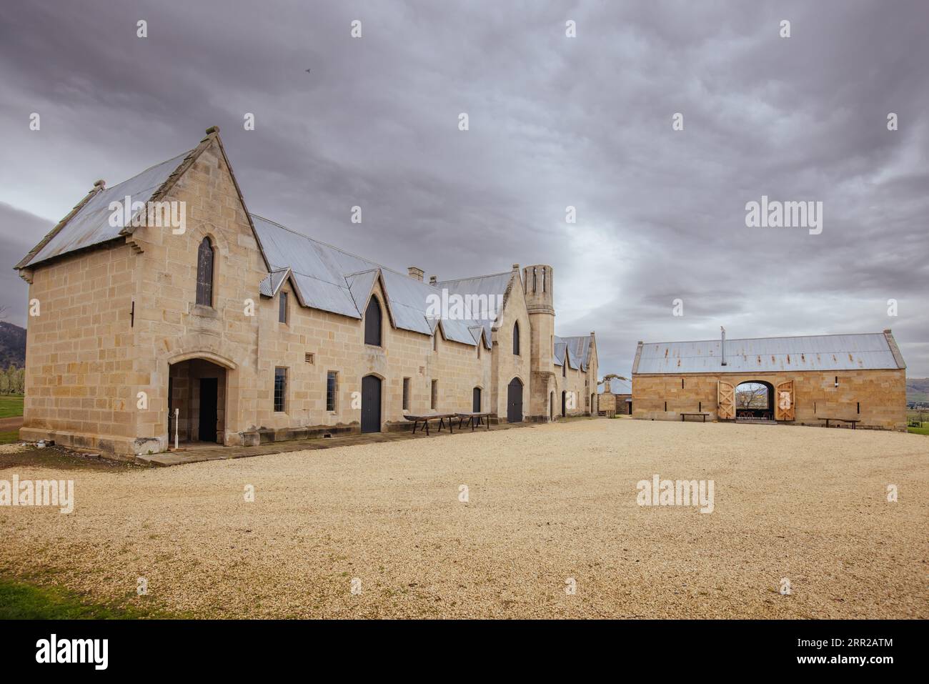 PONTVILLE, AUSTRALIA, SEPTEMBER 15: The iconic ancient Lark Distillery ...