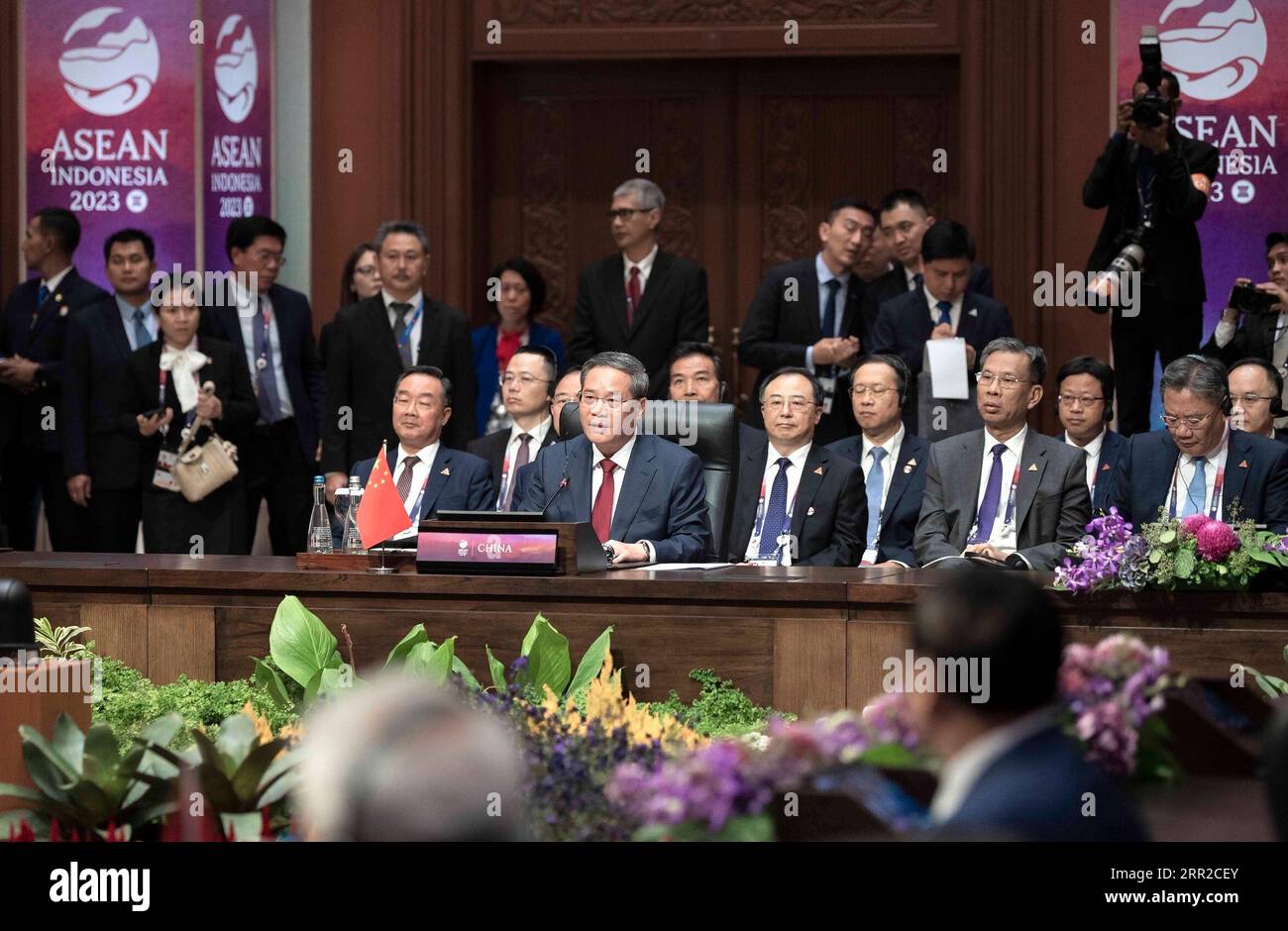 Jakarta, Indonesia. 6th Sep, 2023. Chinese Premier Li Qiang attends the ...