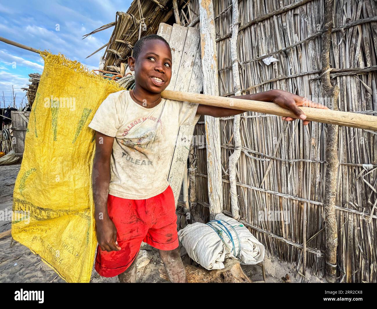 Madagascar, portrait of a boy Stock Photo - Alamy