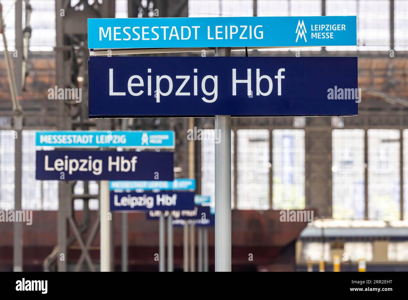 Leipzig Central Station, Europe's largest terminus station, station ...